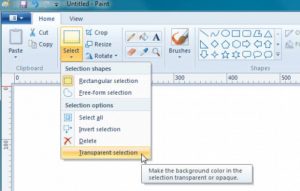 How to Use Help with Paint in Windows 10 to Make Background Transparent ...