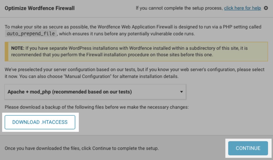 DOWNLOAD HTACCESS button | AlfinTech Computer