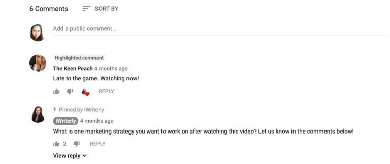 What Does Highlighted Comment Mean on Youtube Comments? | AlfinTech ...
