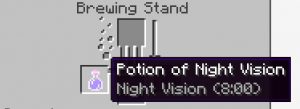 How to Make a Night Vision Potion 8 Minutes in Minecraft | AlfinTech ...