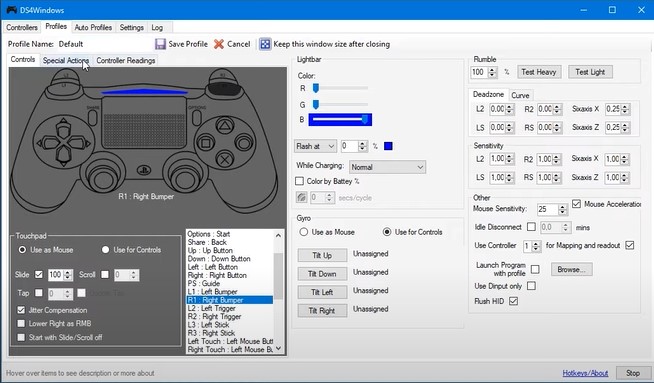 go to the controllers tab | AlfinTech Computer