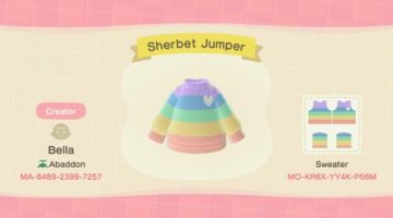 ACNH Sweater Designs Grid | AlfinTech Computer
