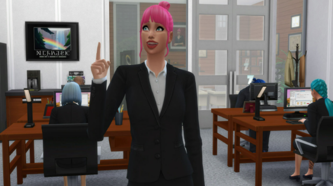 Sims 4 Career Cheats Salary Person AlfinTech Computer