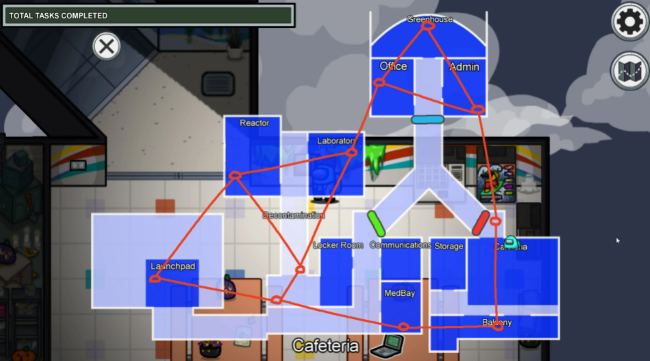 Among Us Vent Locations Map | AlfinTech Computer