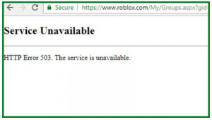 What Happened to Roblox 503 Service Unavailable | AlfinTech Computer
