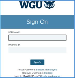 WGU Student Portal | AlfinTech Computer